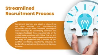 Advantages of Recruitment Agencies | PDF