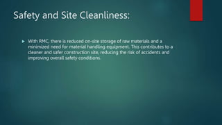 Concrete Batching Plant Suppliers and RMC plant | PPTX