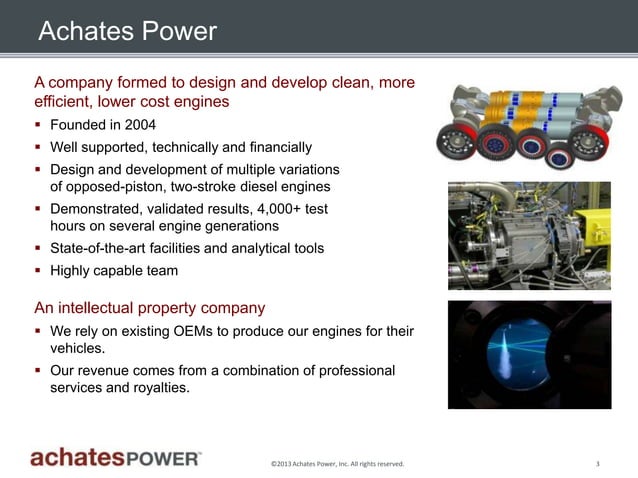 CALSTART Webinar Series: Achates Power on Opposed Piston Two Stroke ...