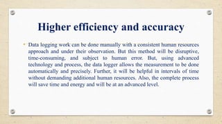 Advantages Of The Temperature Data Loggers.pptx