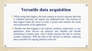 Advantages Of The Temperature Data Loggers.pptx