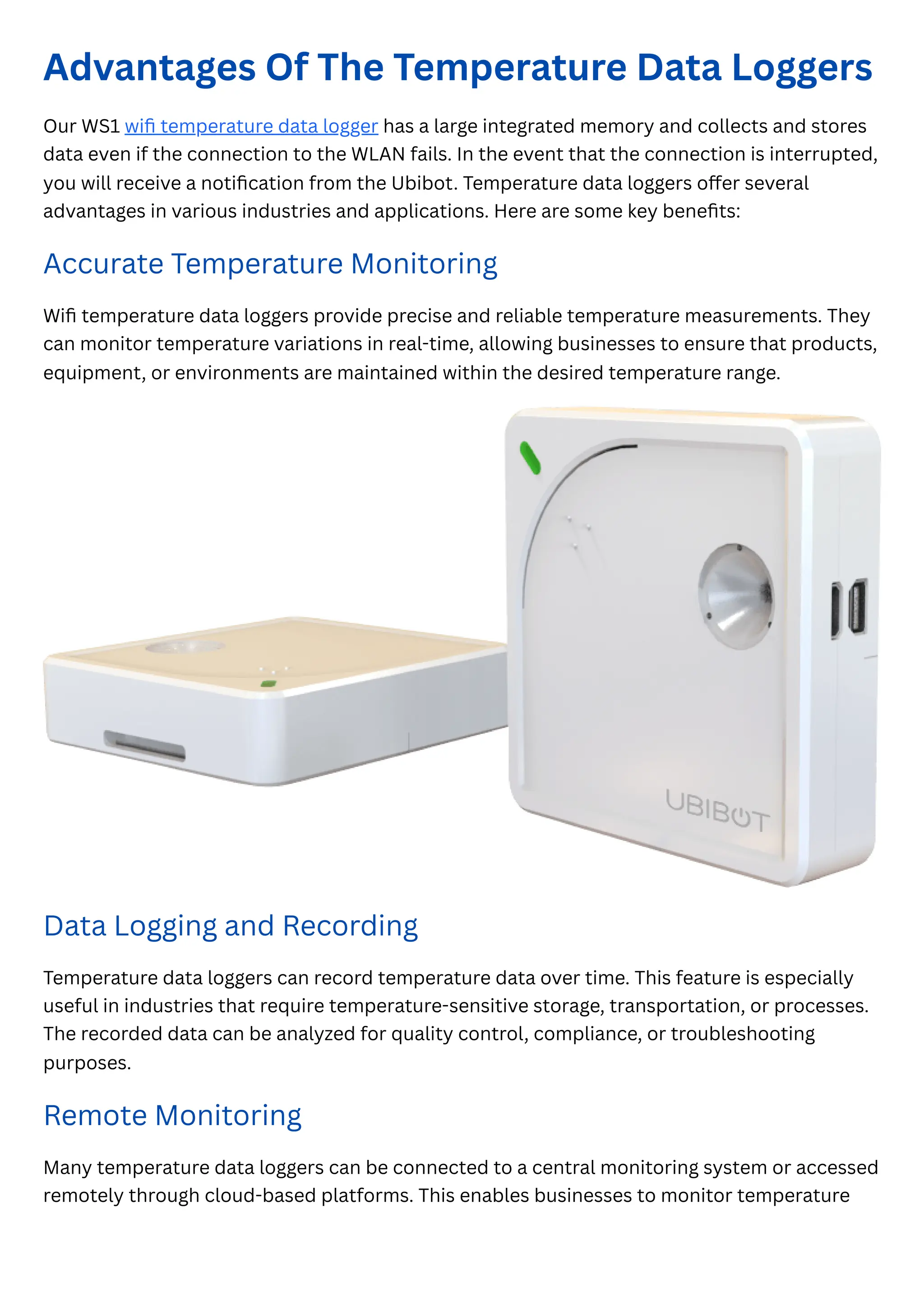 Advantages Of The Temperature Data Loggers.pdf