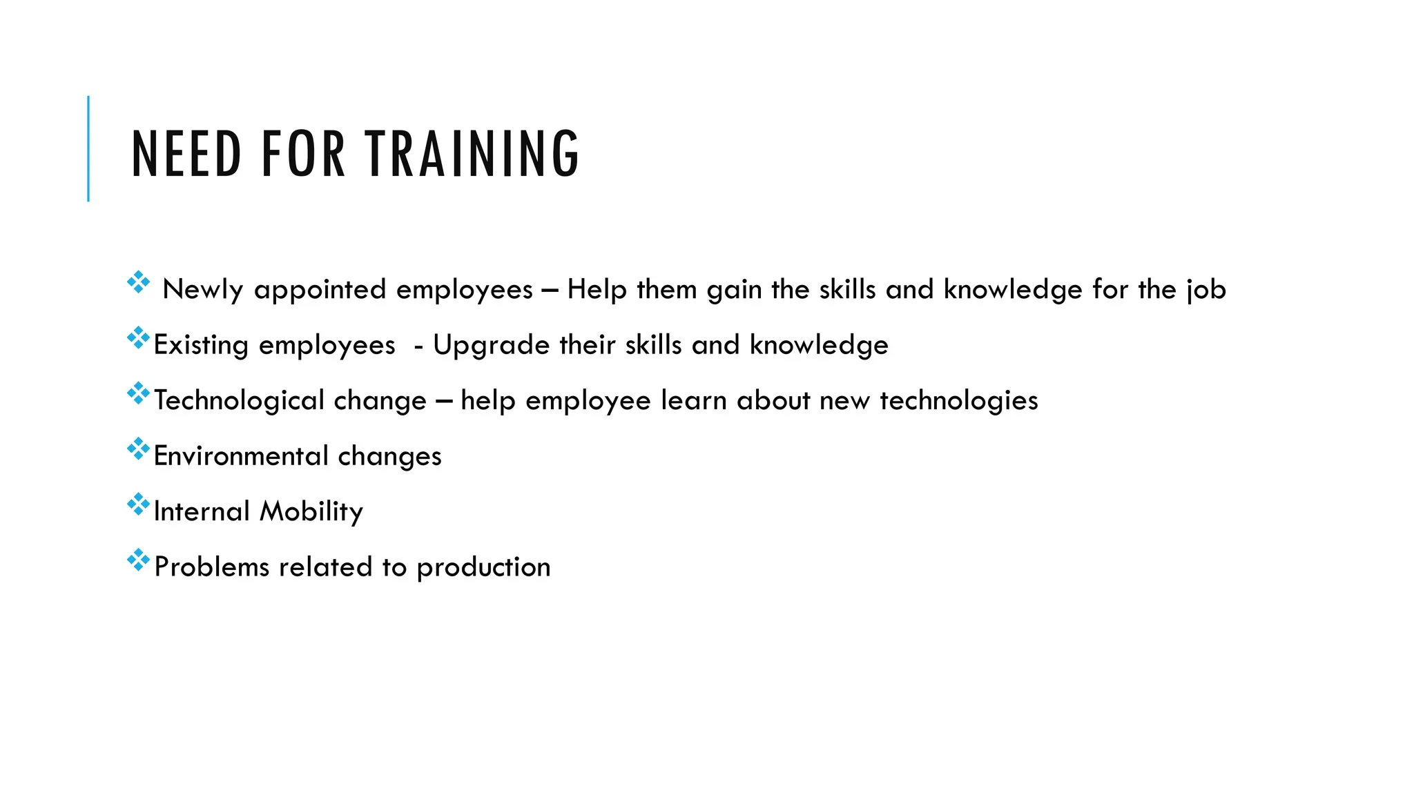 introduction to training and development | PPTX