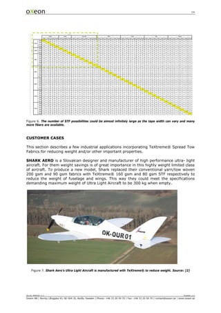 Advantages of ultra light woven spread tow fabrics | PDF