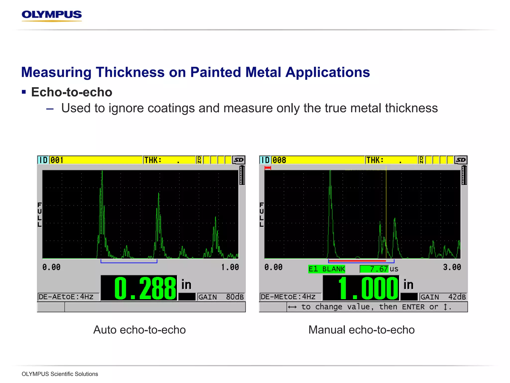 Advantages of Ultrasonic Thickness Gages over Flaw Detectors for ...