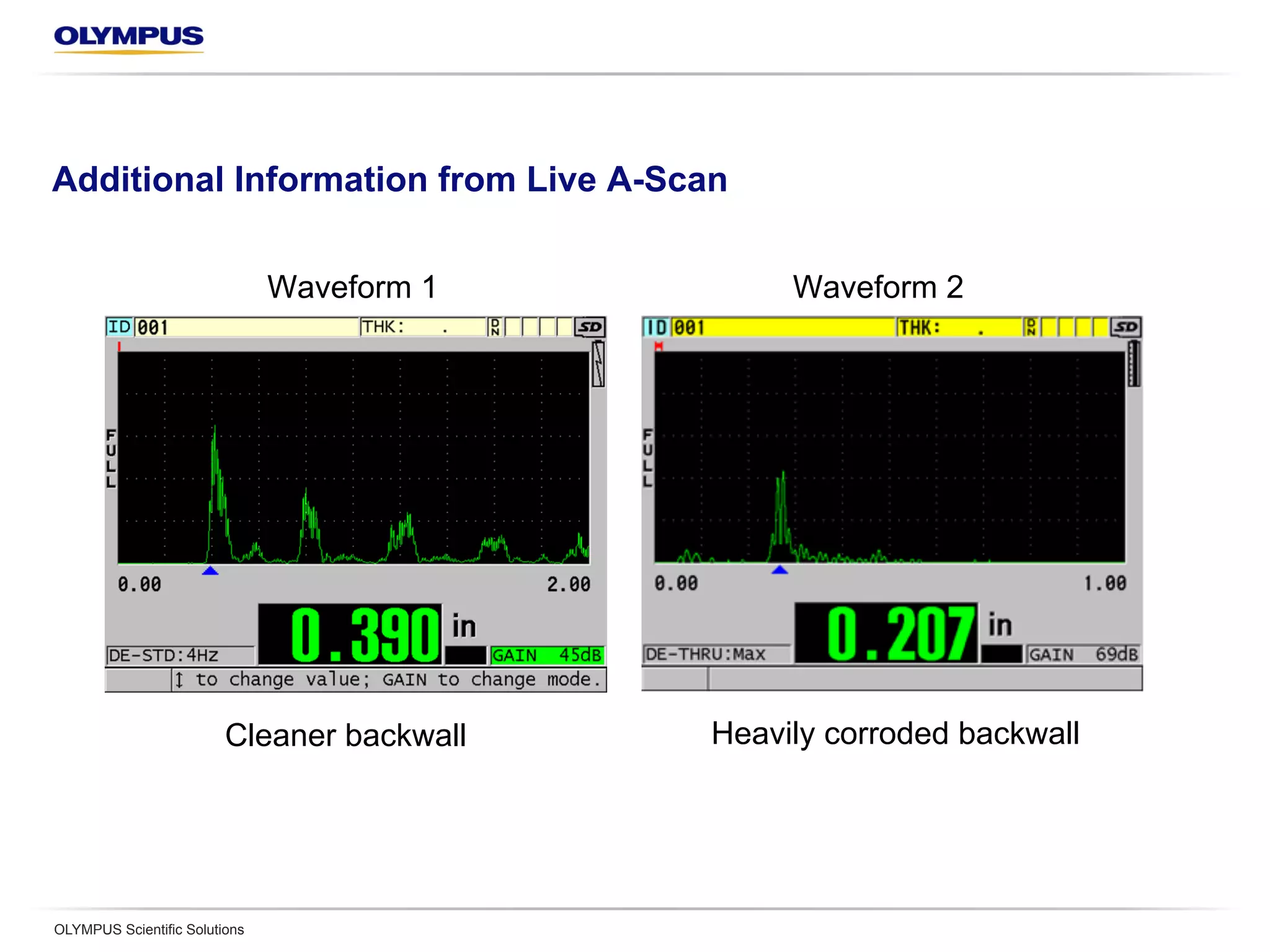 Advantages of Ultrasonic Thickness Gages over Flaw Detectors for Corrosion Thickness ...