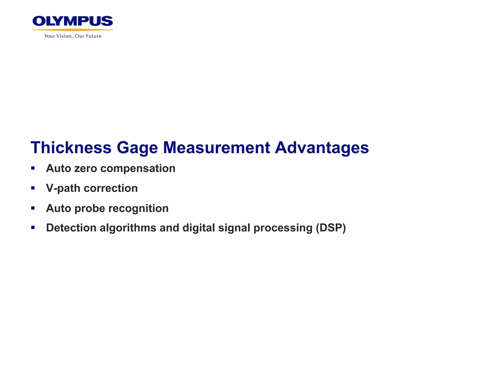 Advantages of Ultrasonic Thickness Gages over Flaw Detectors for ...