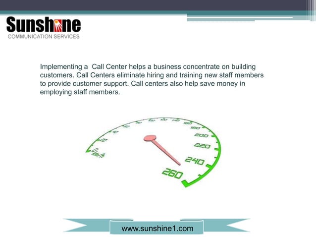 Advantages of using business call center | PPT