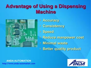 Advantages of Using Coating Machines for Epoxy Dispensing | PPT