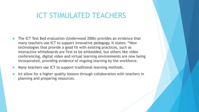 Advantages of Using ICT in Learning Teaching Processes(activity 6) | PPT