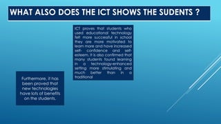 Advantages of using ict in learning teaching processes q1 | PPSX | IT ...