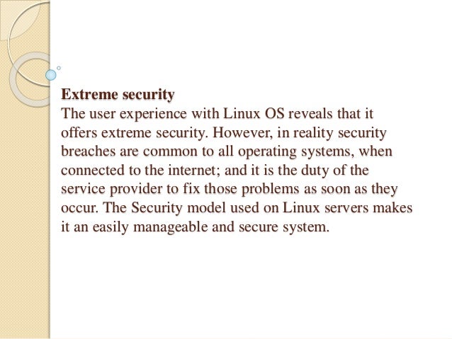 Advantages of Using Linux Webhosting