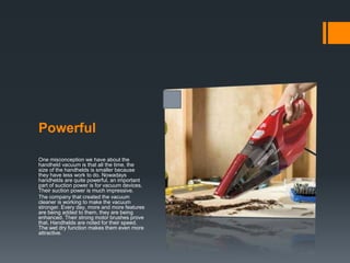 Advantages of vacuum cleaner in points | PPTX | Home Appliances | Home ...