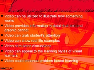 Advantages Of Video Based Instruction | PPT | Video Production ...