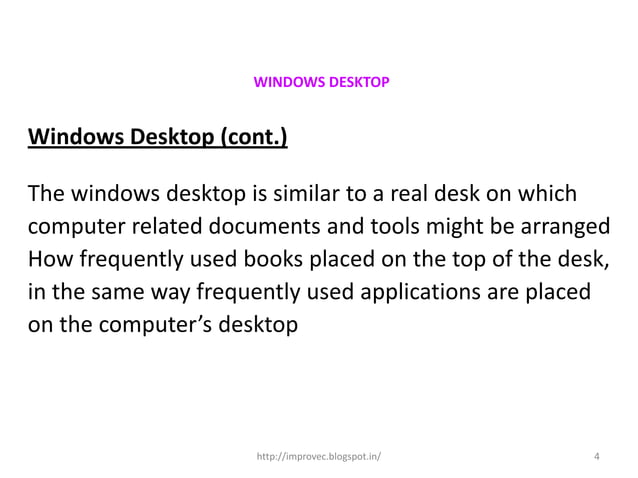 Advantages of windows | PPTX