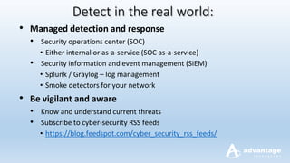 Advantage Technology - Ransomware and the NIST Cybersecurity Framework ...