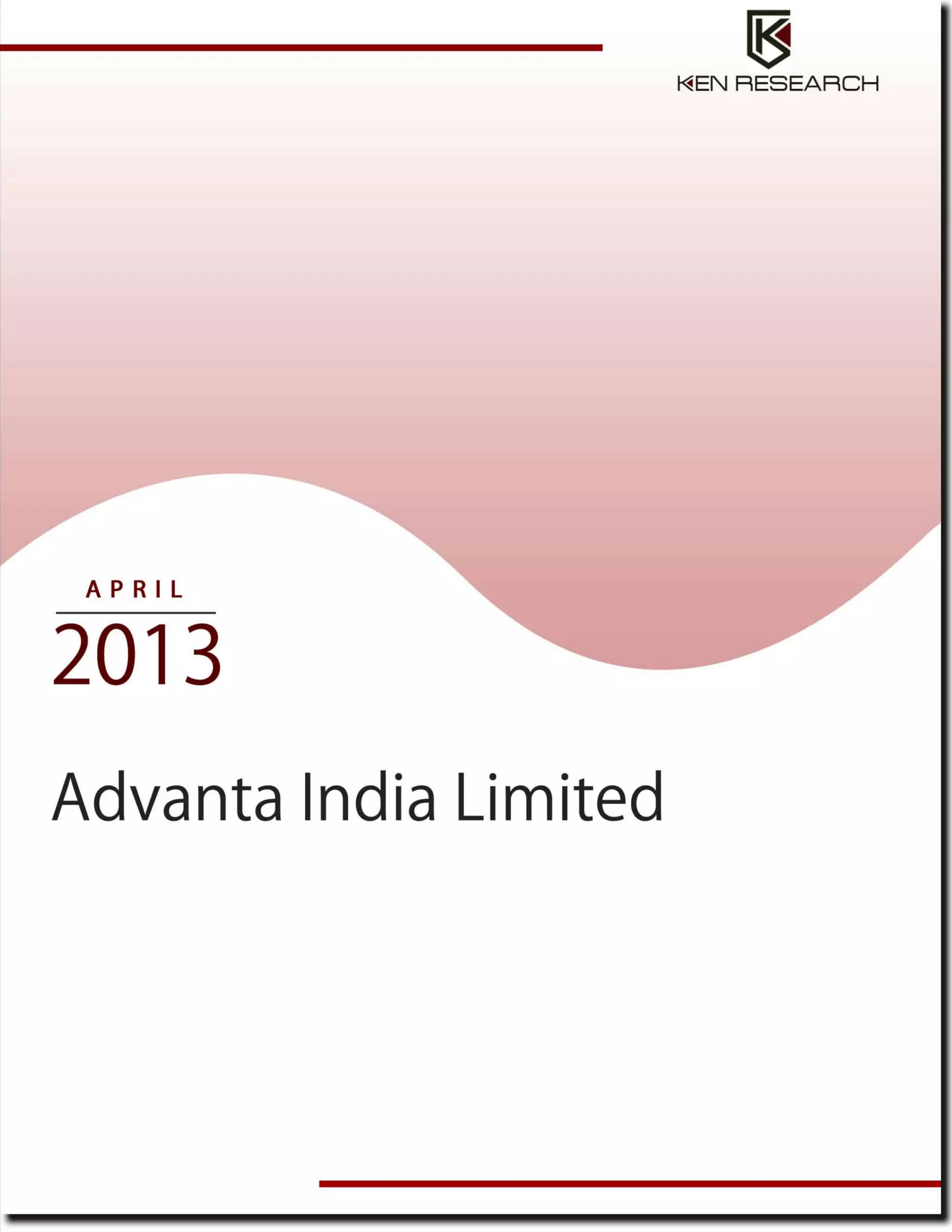 Advanta India Limited Expanding International Presence via Extensive ...