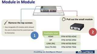 Advantech Industrial IoT FPM-7002 industrial modular monitor | PDF ...