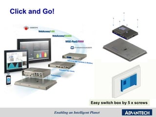 Advantech Industrial IoT TPC-5000 Controlpanel sales kit | PPT