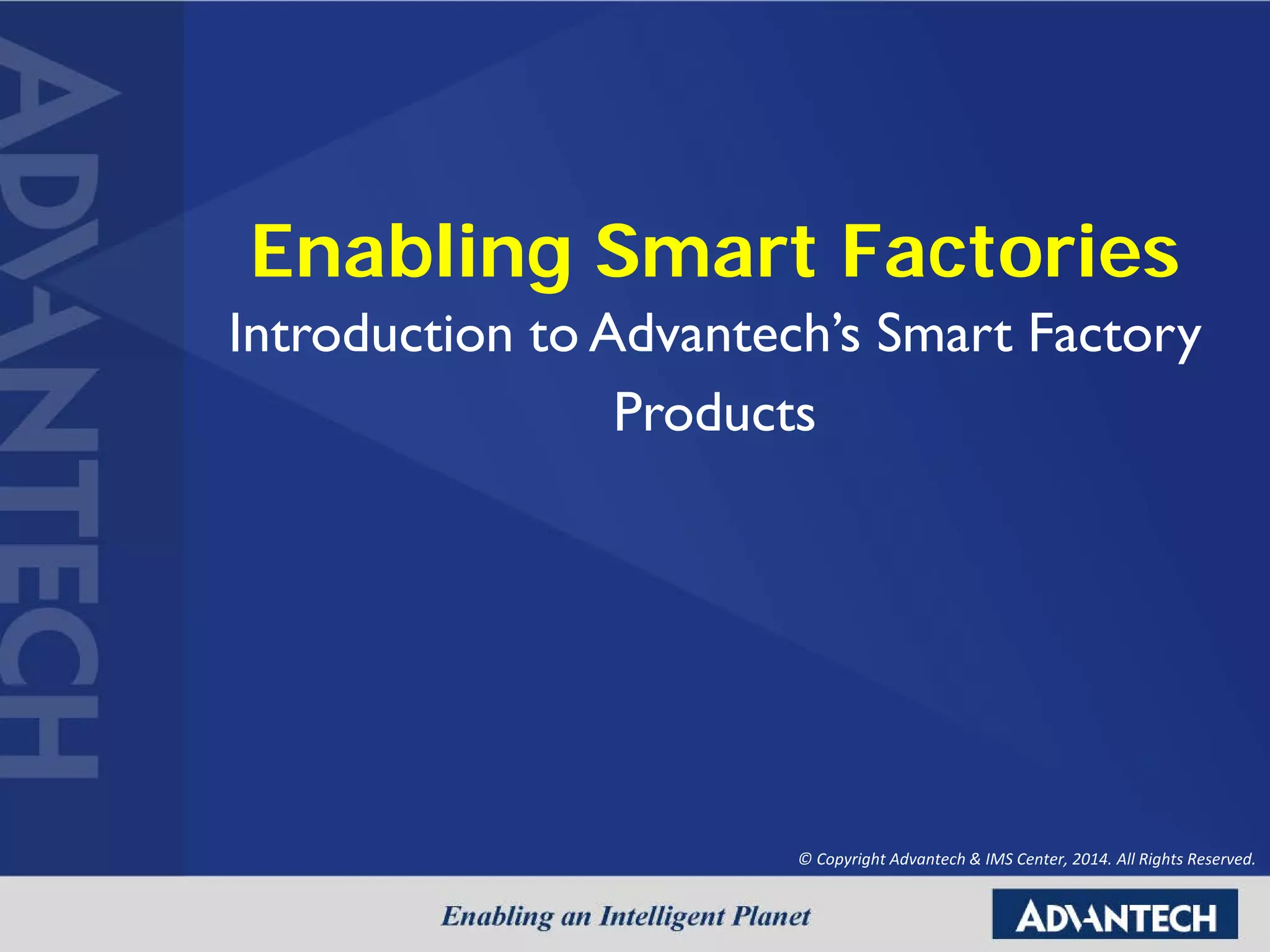 Advantech smart factory products | PDF