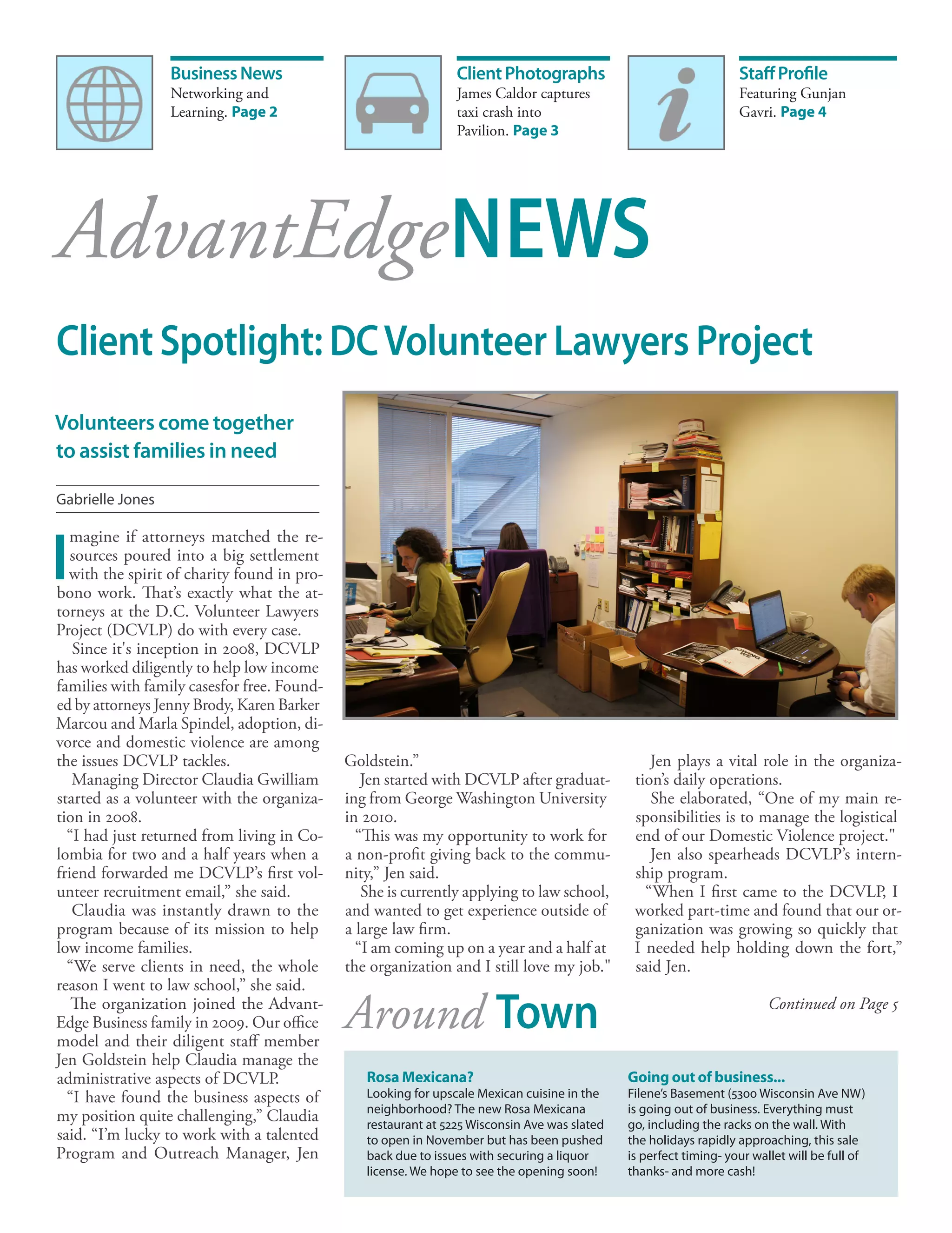 AdvantEdge Newsletter December 2011 | PDF