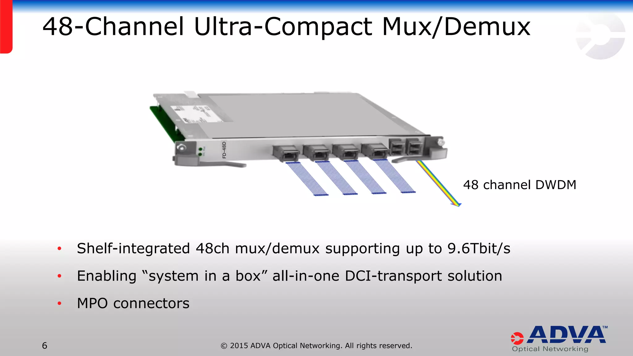 ADVA Optical Networking Introduces New Data Center Interconnect ...