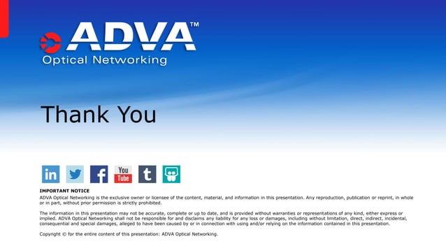 ADVA Optical Networking Introduces New Data Center Interconnect Functionality | PDF