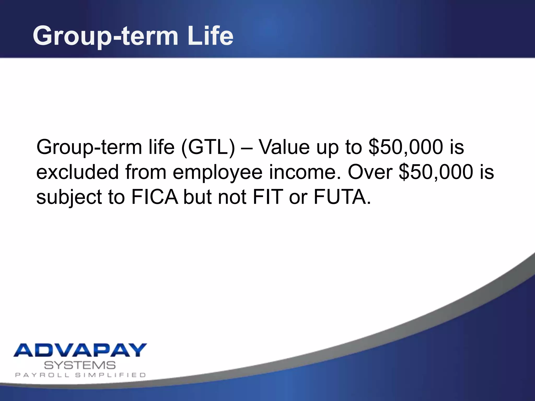 Group-term Life Example | PPTX