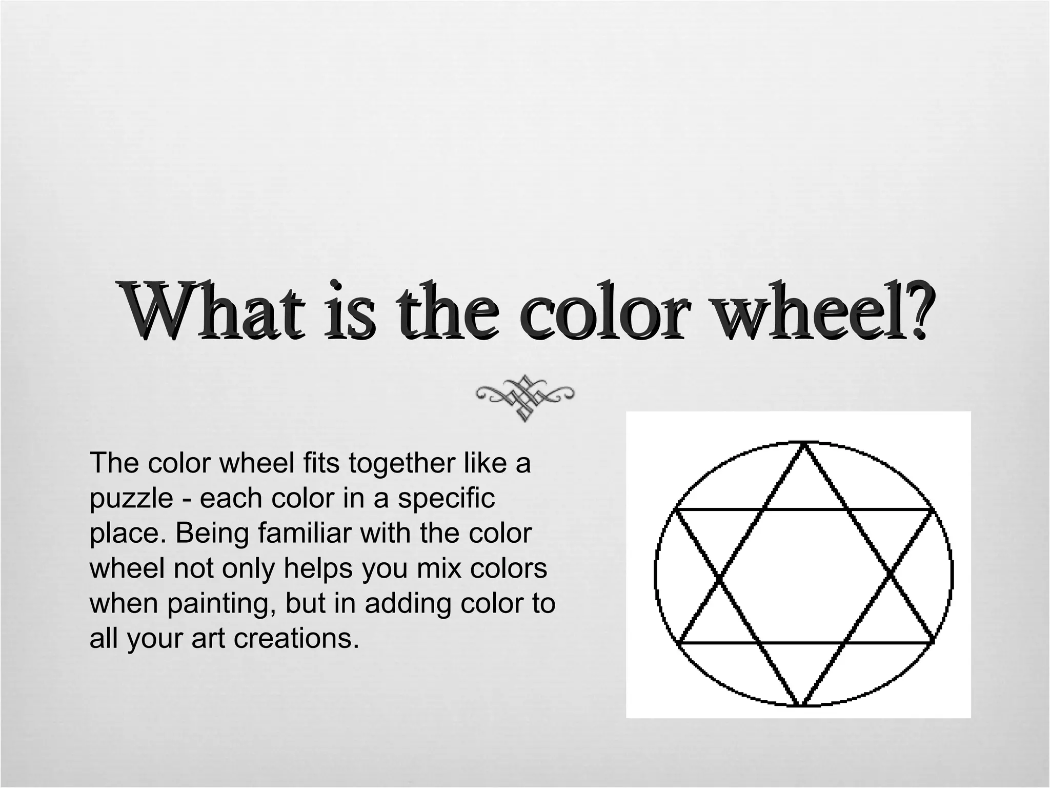 Advanced Art - High School - Color Theory | PPT