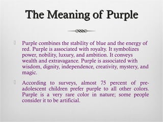 Advanced Art - High School - Color Theory | PPT