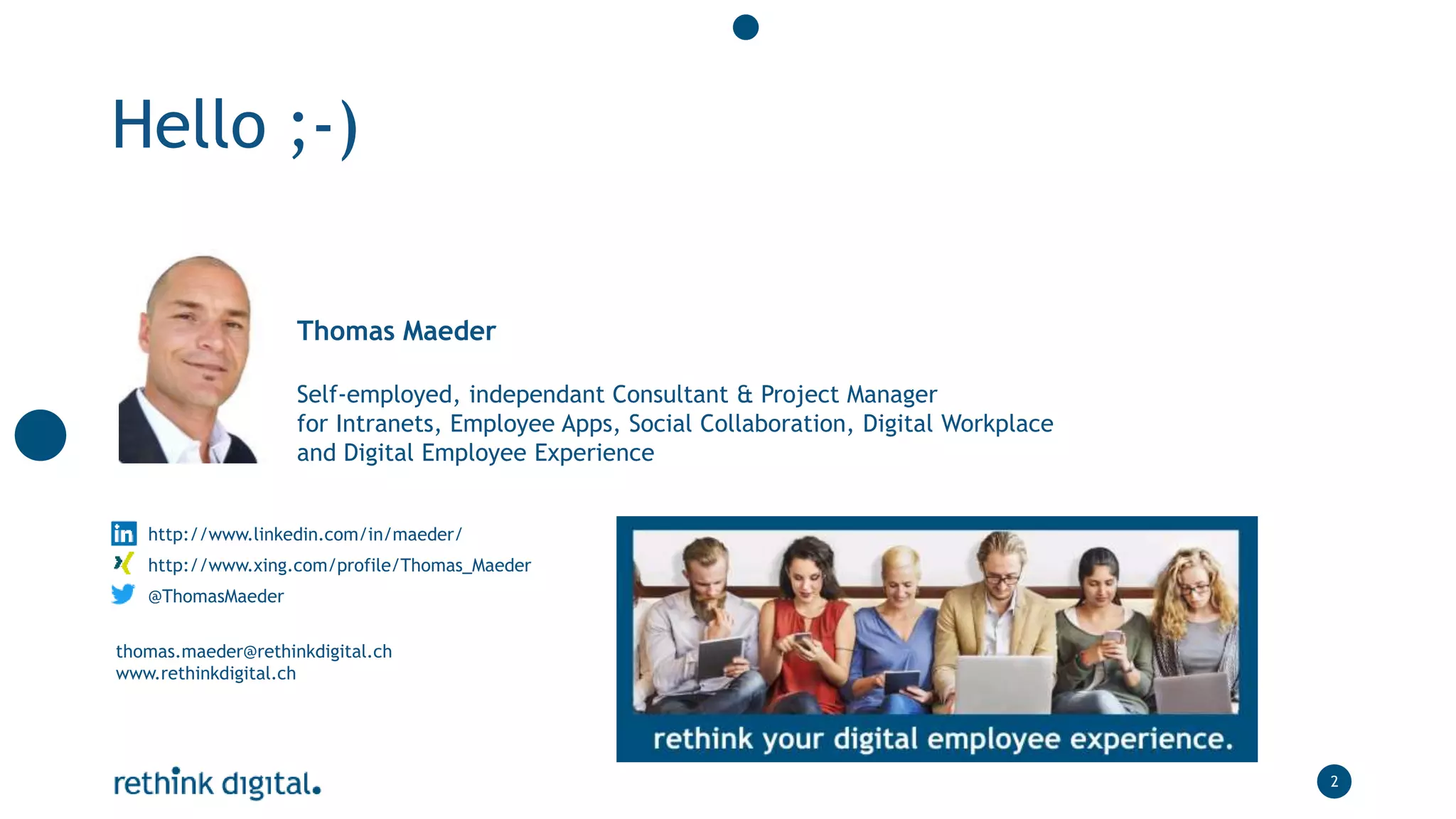 Everything you need to know to create a modern Intranet/Digital ...