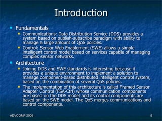 Middleware with QoS support to control intelligent systems | PPT | Internet of Things | Internet