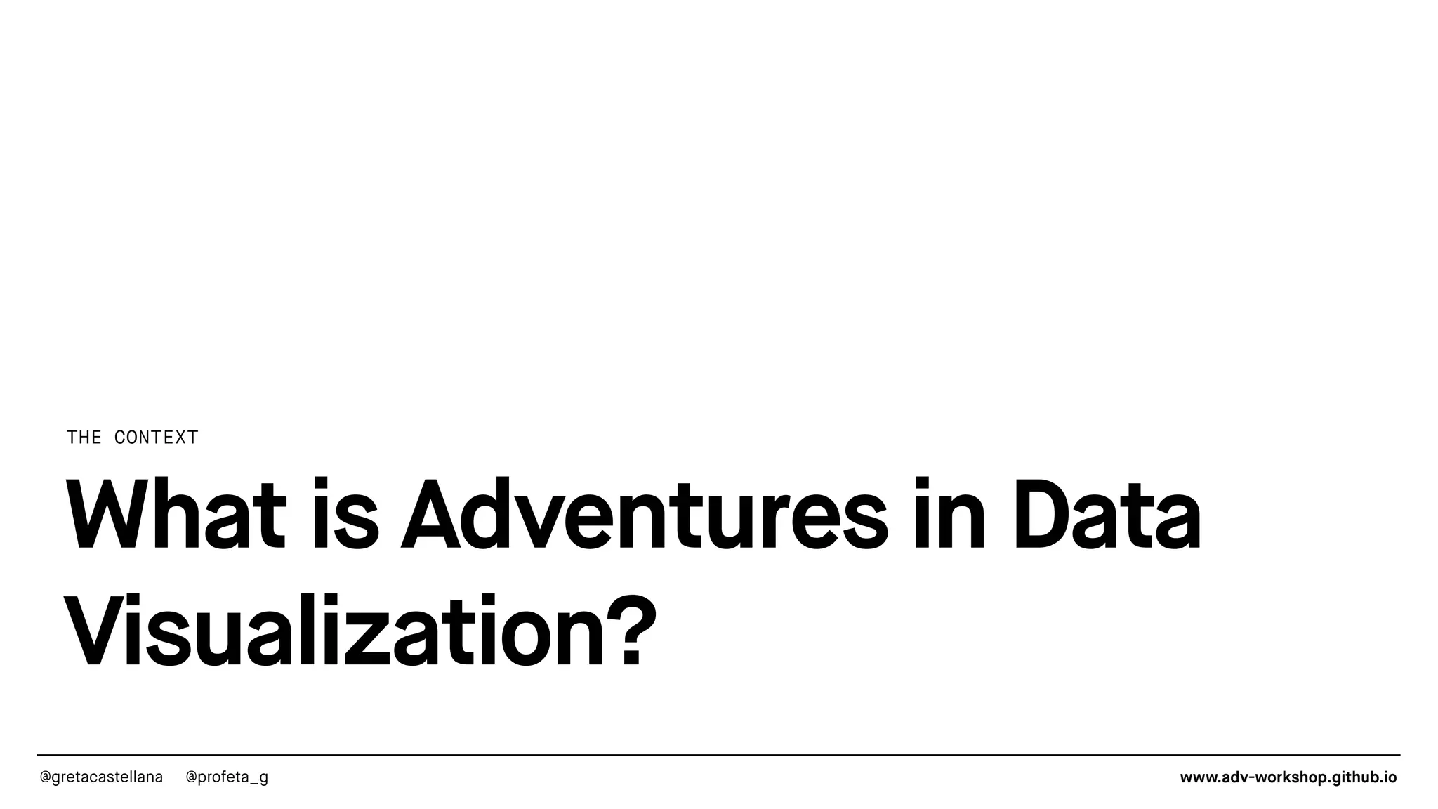 Adventures in Data Visualization. Greta Castellana, Giovanni Profeta, SUPSI | PDF