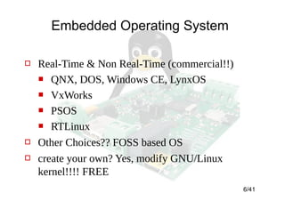 Advancement on embedded linux-v2 | PPT