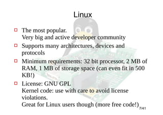 Advancement on embedded linux-v2 | PPT