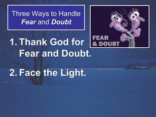 Managing Fear and Doubt | A Sermon for Advent 4 | PPTX