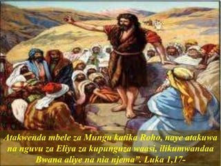 Advent and Christmas 1 - in the Bible (Swahili) | PPTX