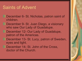Advent and christmas notes | PPT