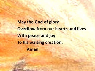 Advent communion | PPTX