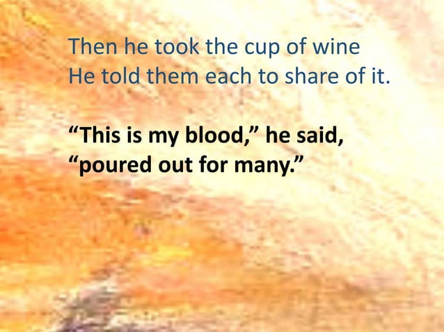 Advent communion | PPT