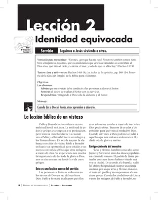 Manual Intermediarios| Escuela Sabática | Cuarto trimestre 2014 ...