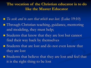 ADVENTIST EDUCATION CHALLENGING THE "MYTH" | PPT