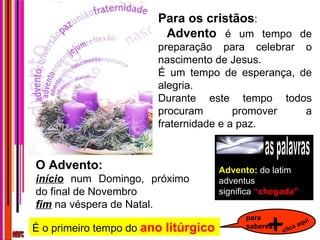 Advento e natal | PPT