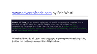 Advent of Code | PDF | Web Development | Internet