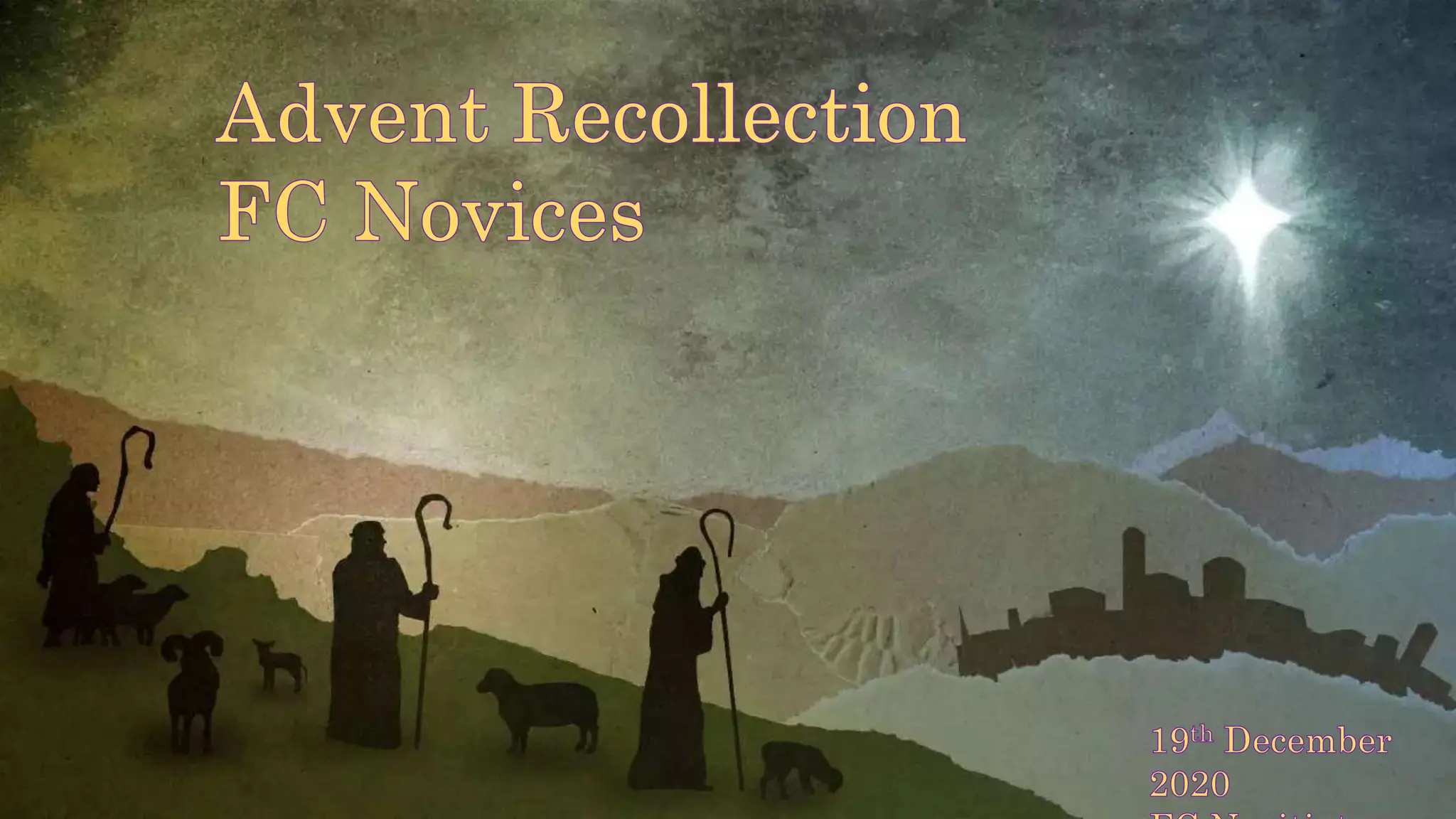 Advent Recollection 2020 - For Preparation | PPTX