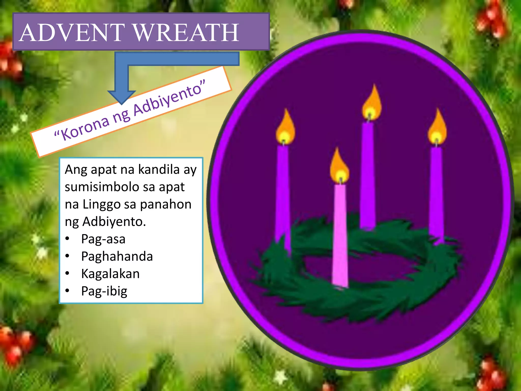 Advent Wreath (Saymond | PPTX