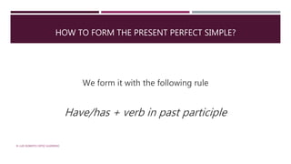 Reported Speech and Present Perfect Simple | PPTX