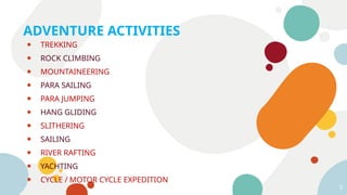 Adventure Activities Final By H R Gohil Sir | PPT
