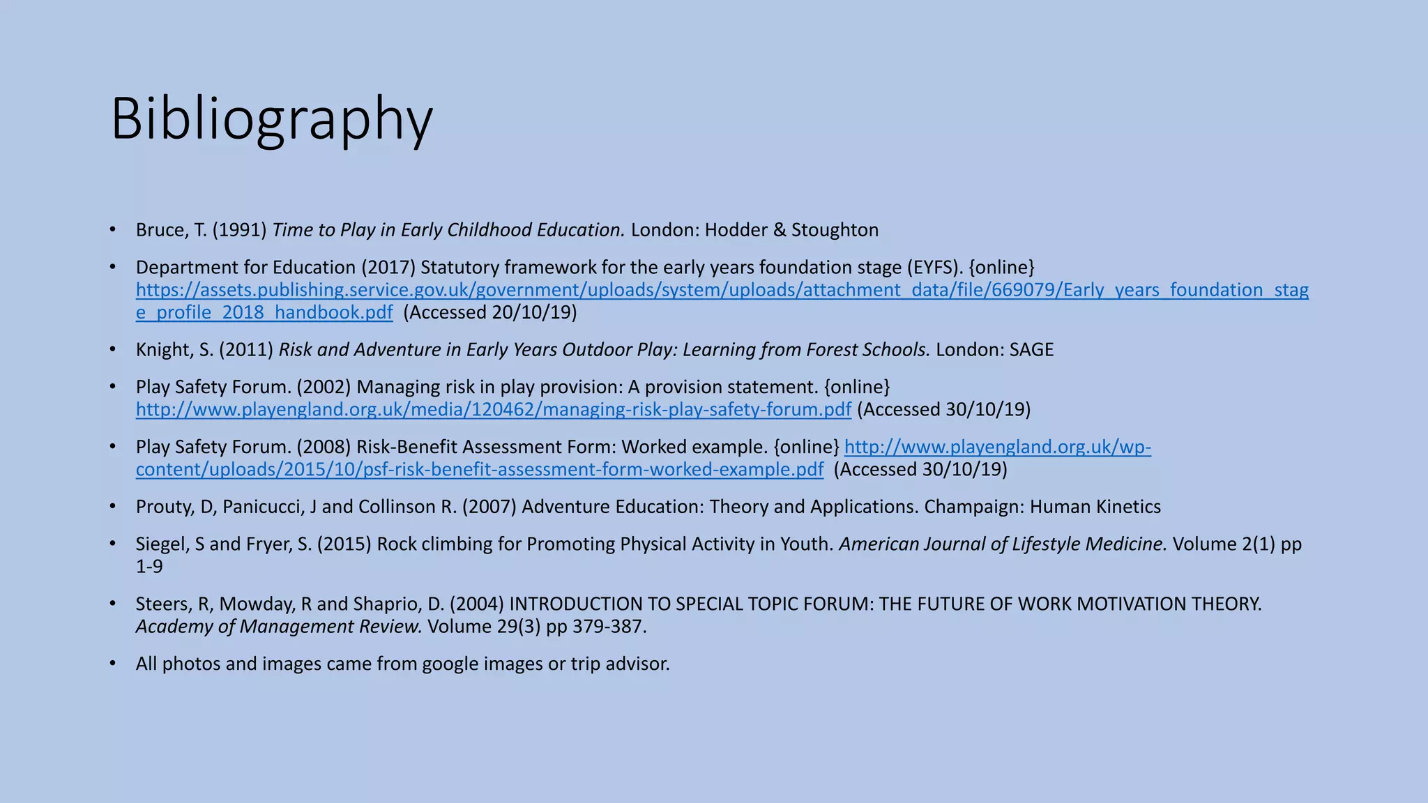 Adventure Education: Rock Climbing | PPTX