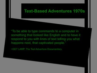 Adventure Games | PPT